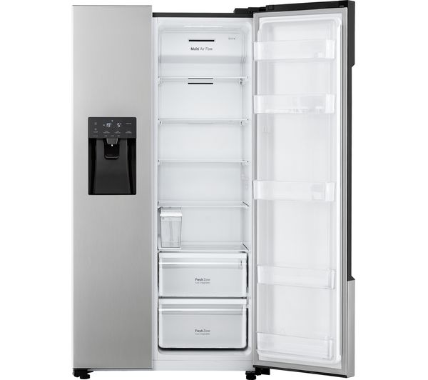 LG GSM32HSBEH American-Style Fridge Freezer - Silver - GSM32HSBEH ...