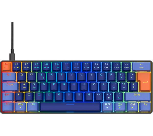 - NOS C-450 Mini Pro RGB Mechanical Gaming Keyboard - Jazz, NOS XXL ...