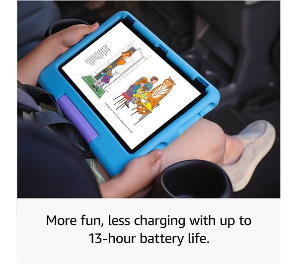 AMAZON Fire HD10 Kids 10.1” (ages 3-7) Tablet (2023) - 32 GB, Blue ...