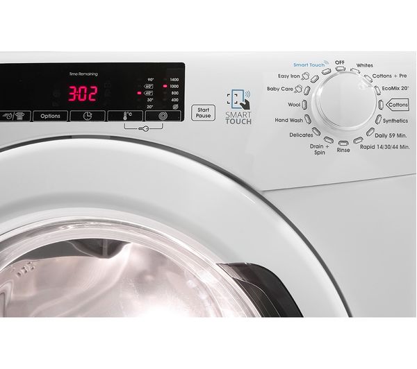CANDY GVSC 1410T3 NFC 10 kg 1400 Spin Washing Machine - White ...