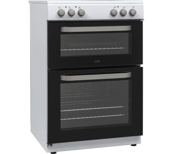 LOGIK LDOC60W22 60 cm Electric Cooker - White - - Currys Business