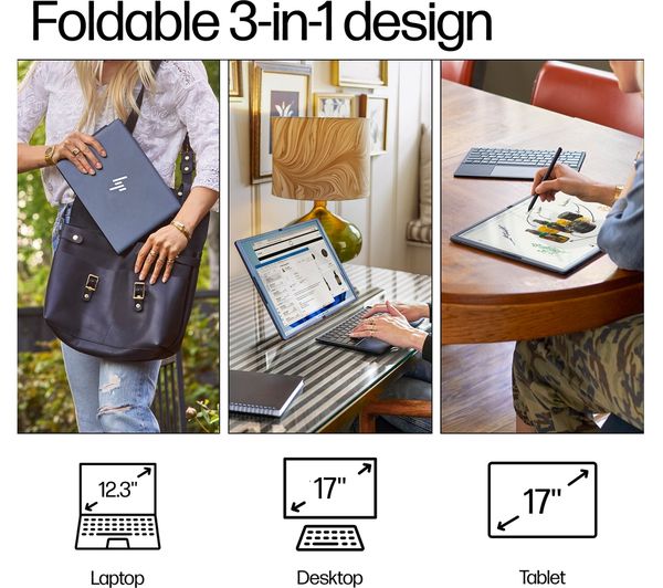 HP Spectre Fold OLED 17" 2 in 1 Laptop - Intel® Core™ i7, 1 TB SSD ...